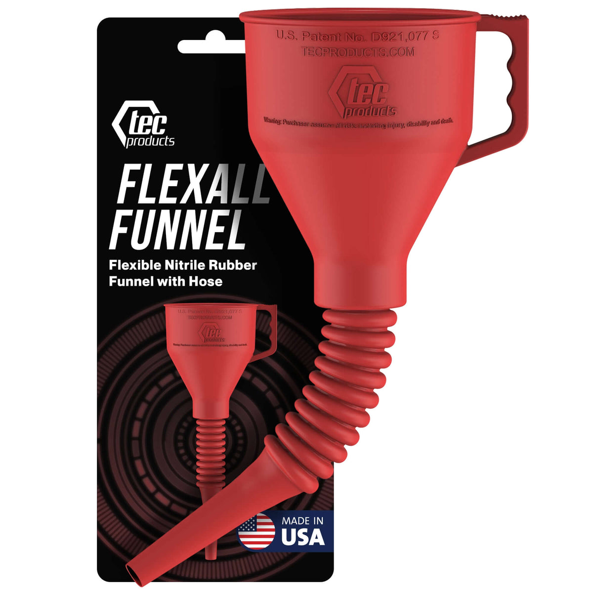 FlexAll Funnel - Flexible & Chemical-Resistant – Tec Products, Inc.